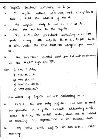 Addressing modes of 8051.pdf
