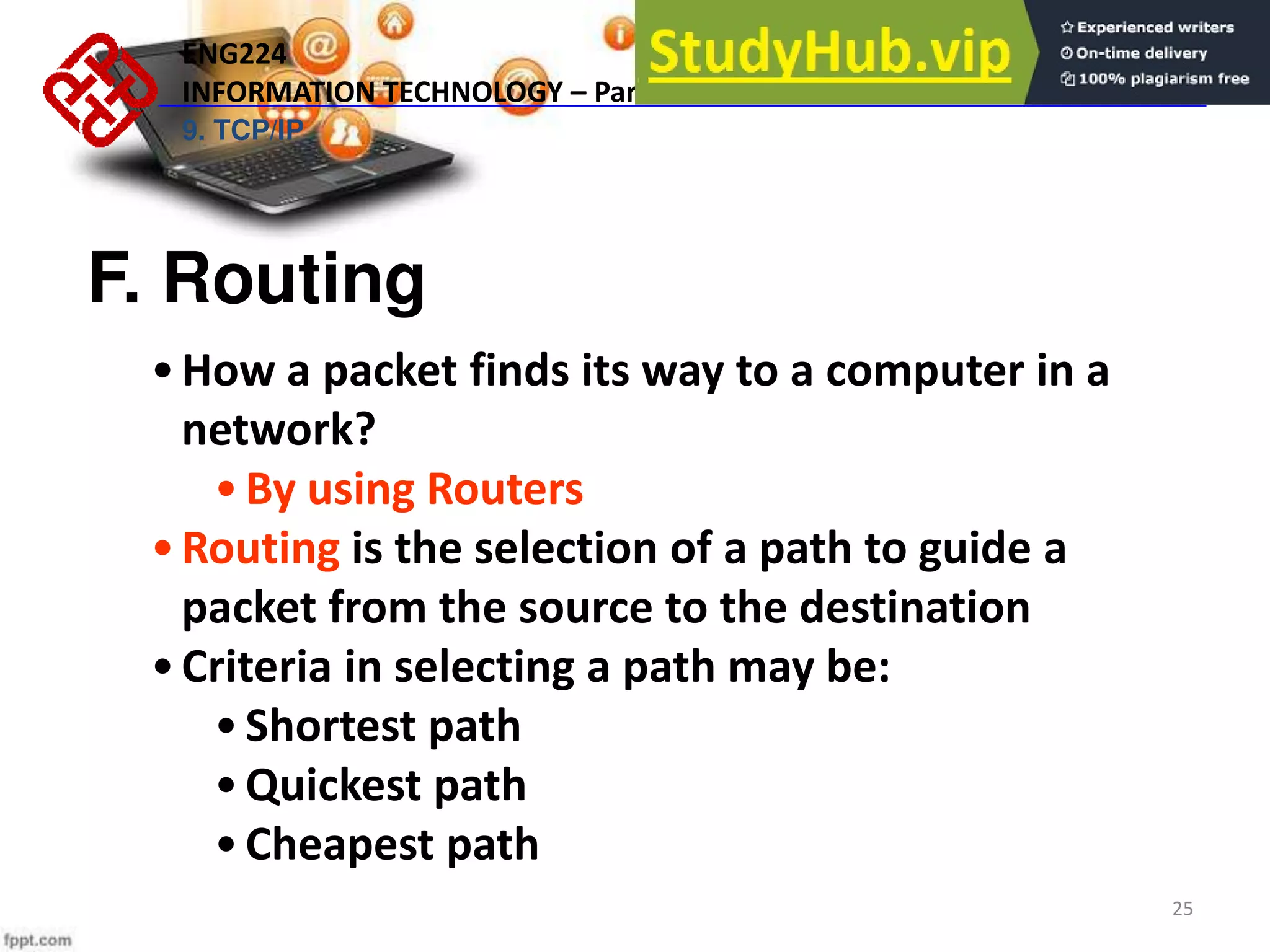 ADDRESSING PADA TCP IP | PDF | Computer Networking | Computing