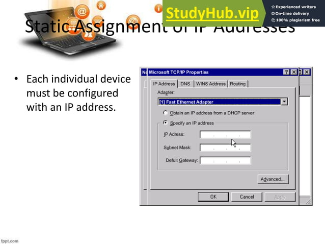 ADDRESSING PADA TCP IP | PPT