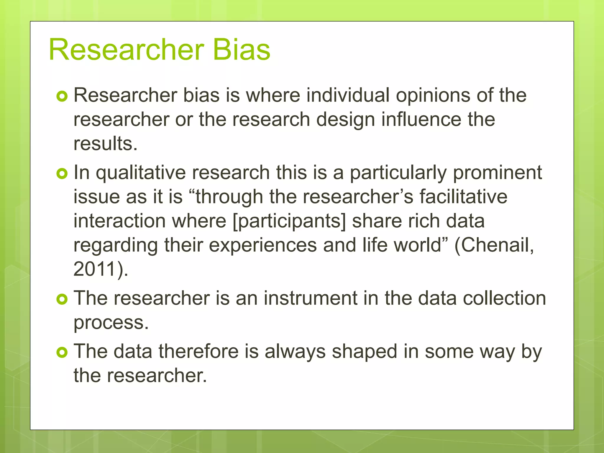 Addressing Researcher Bias in Participatory Rural Appraisal | PPTX