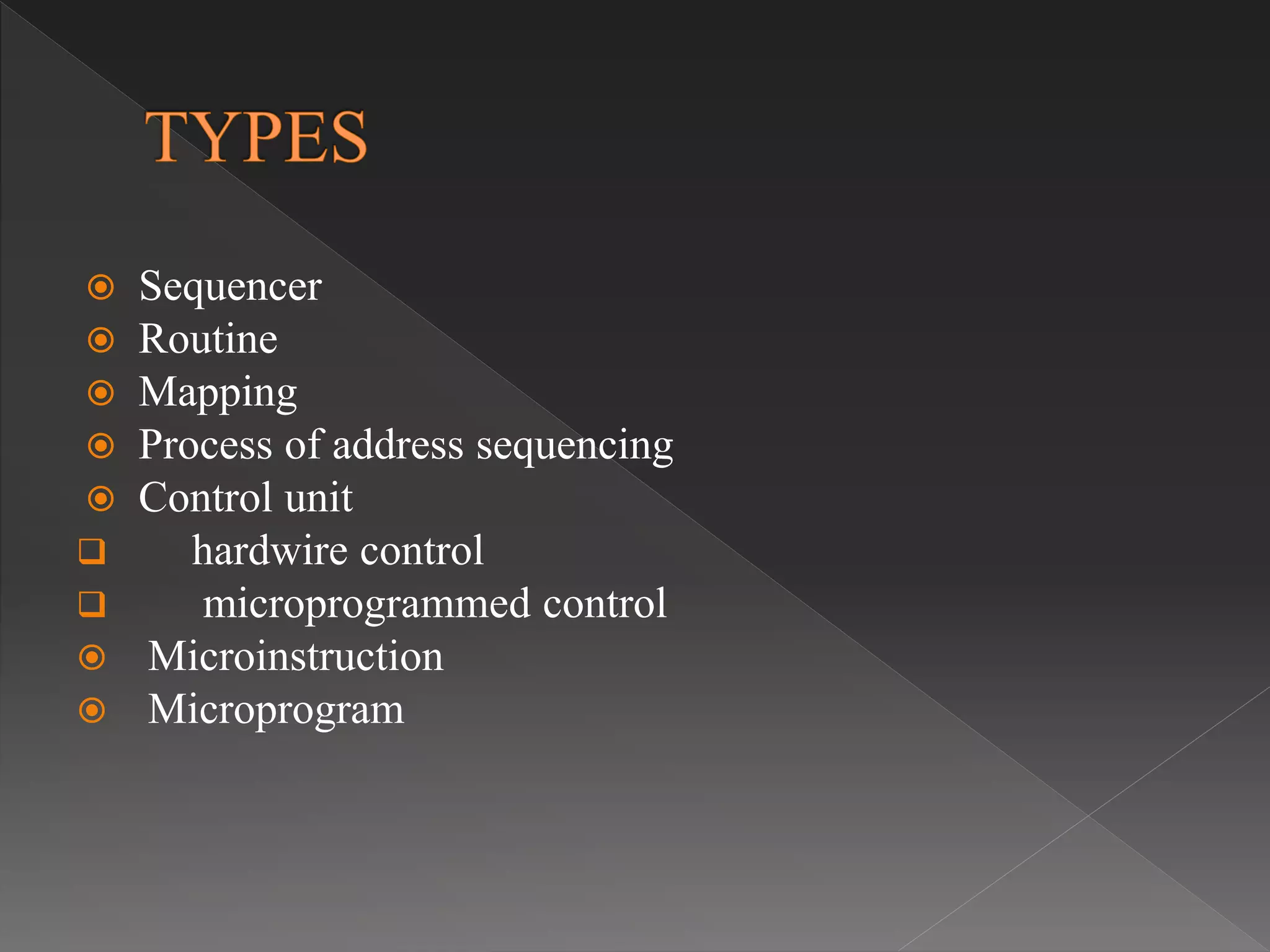 Addressing sequencing | PPTX