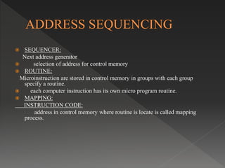 Addressing sequencing | PPTX
