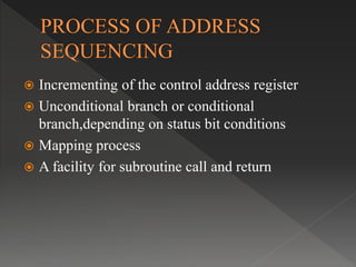Addressing sequencing | PPTX