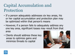 Addressing the six key areas of capital accumulation and protection | PDF