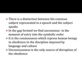 Addressing the subject : Catherine Belsey | PPTX