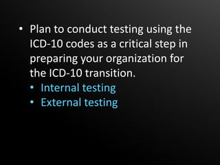 Addressing Top ICD-10 Concerns | PPT