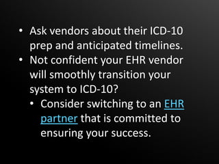 Addressing Top ICD-10 Concerns | PPT