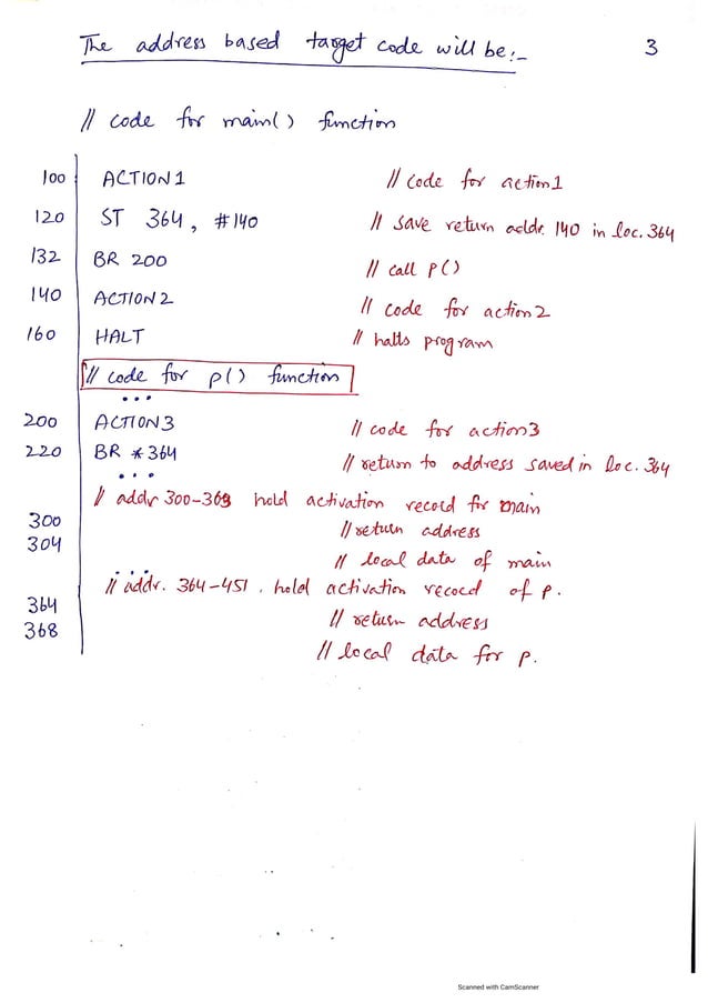 Address In The Target Code In Compiler Construction PDF Address In The Target Code In Compiler Construction PDF