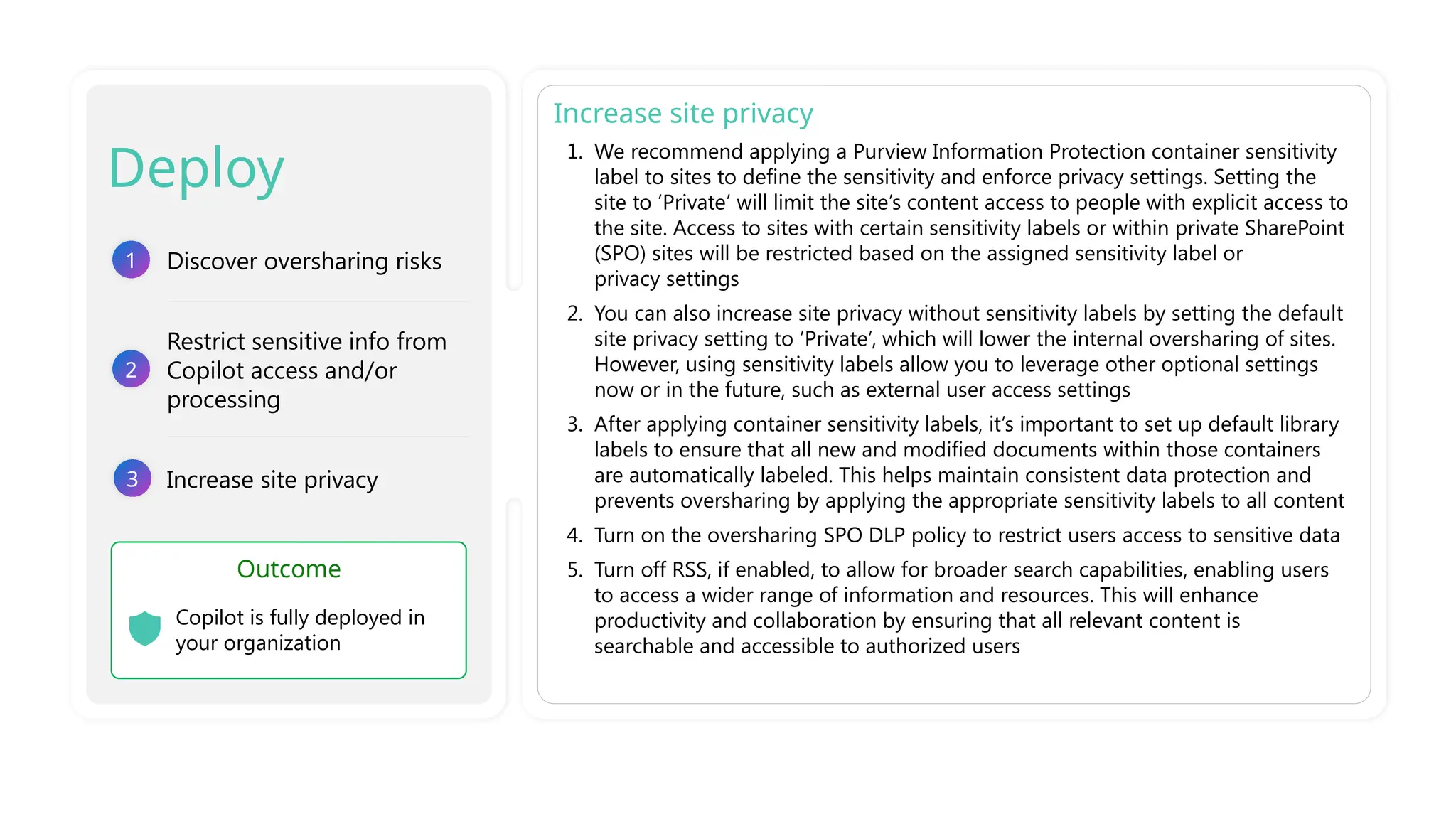Address oversharing concerns for your M365 Copilot deployment.pptx