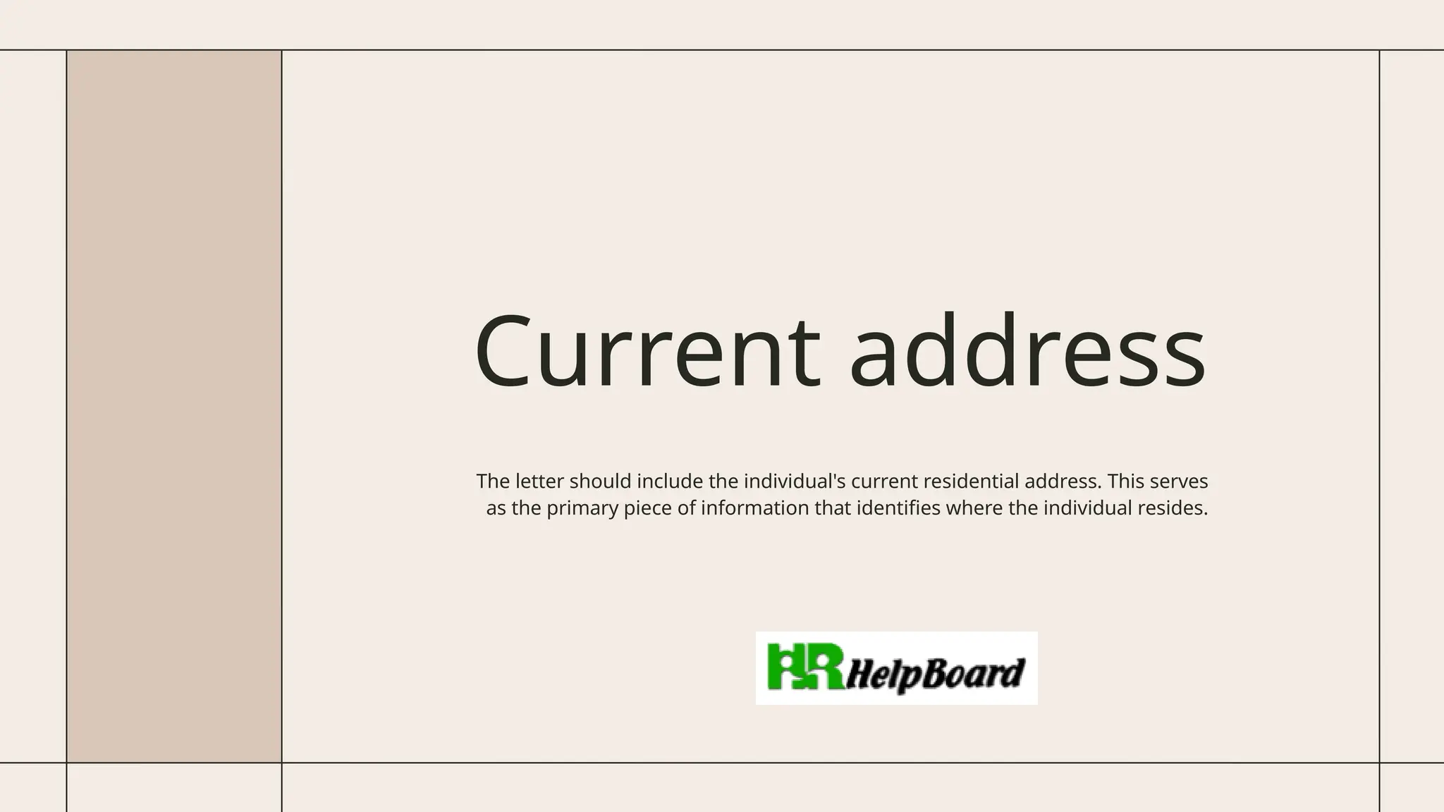 Address Proof Letter for Passport, Address Proof Letter | PPTX