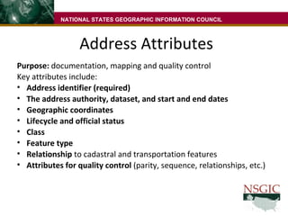 Address Standard | PPT