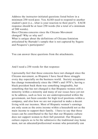 Address the instructor-initiated questions listed below in a minimum.docx