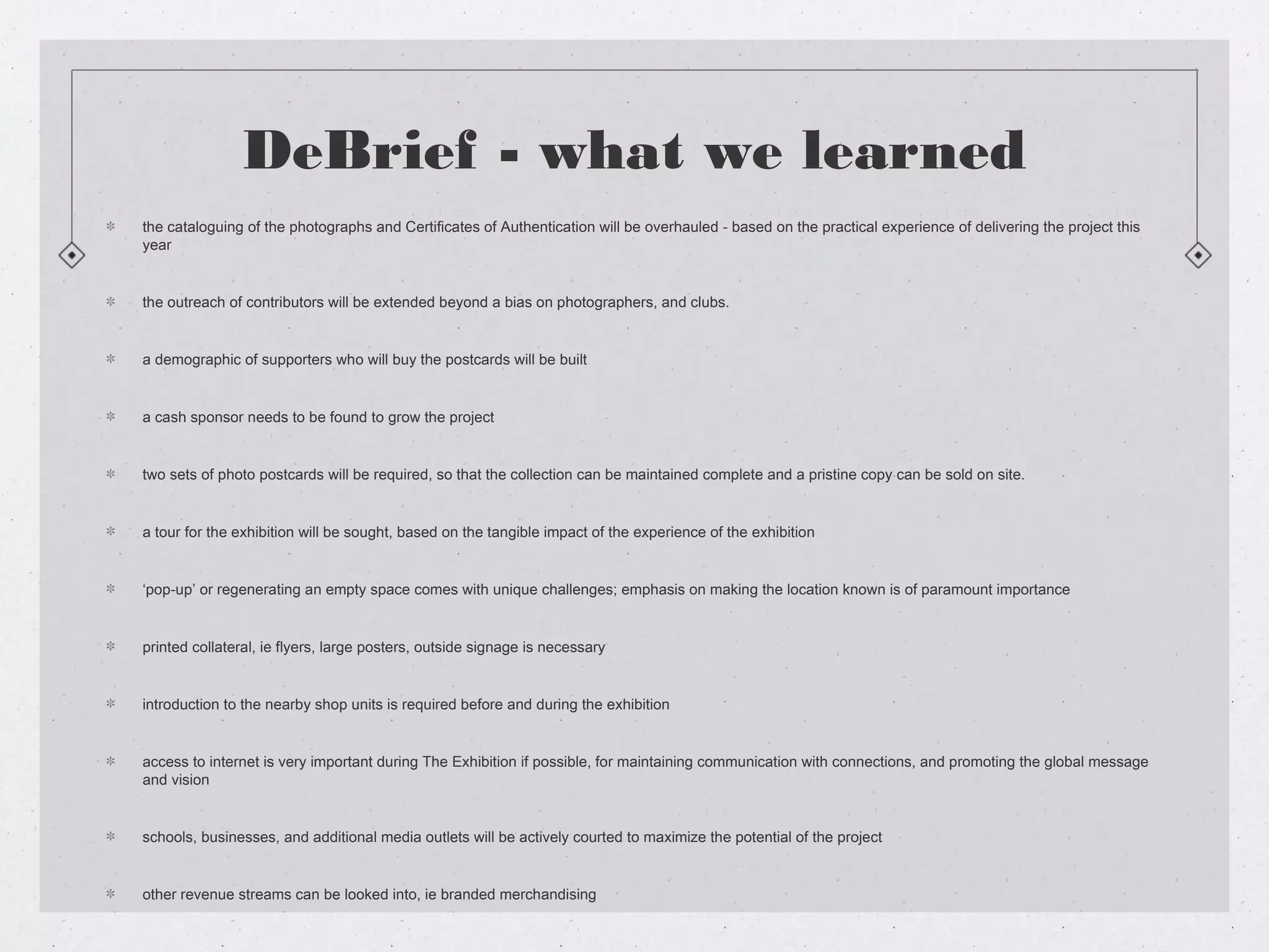 Address unknown 2013 report | PPT