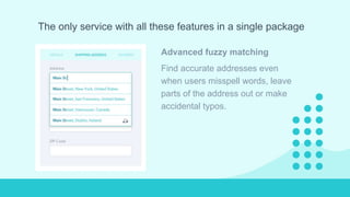 Introduction to Addressy - address verification made easy | PPT