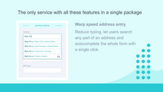 Introduction to Addressy - address verification made easy | PPTX