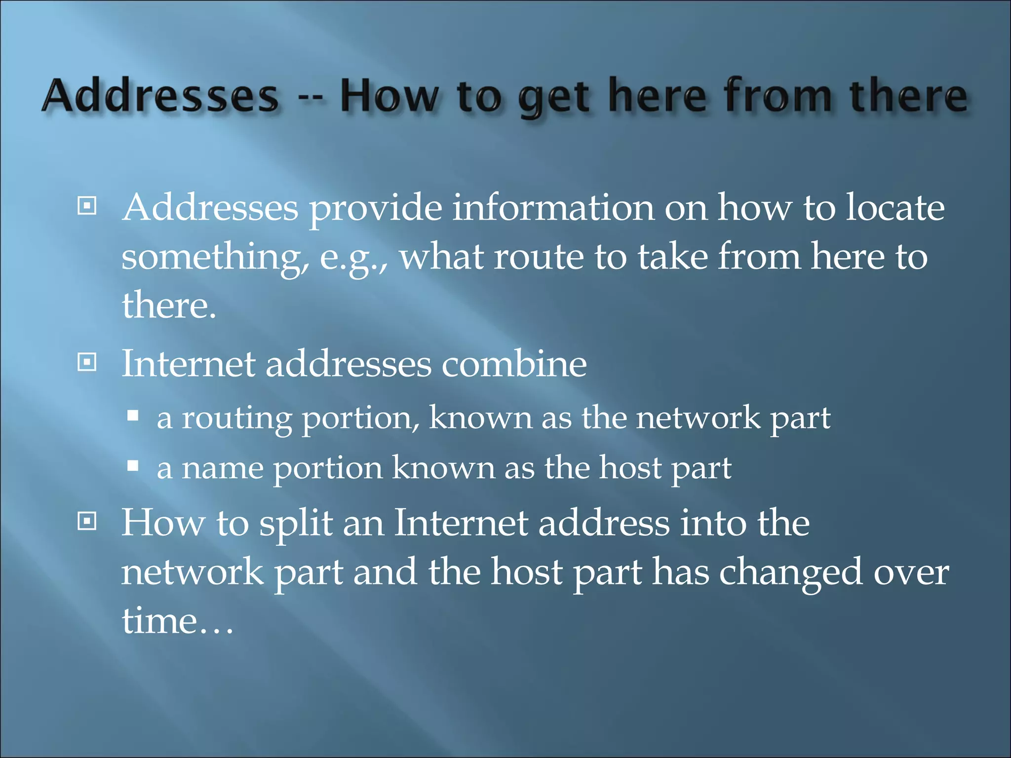 IP Addressing | PPT