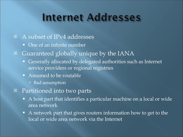 IP Addressing | PPT