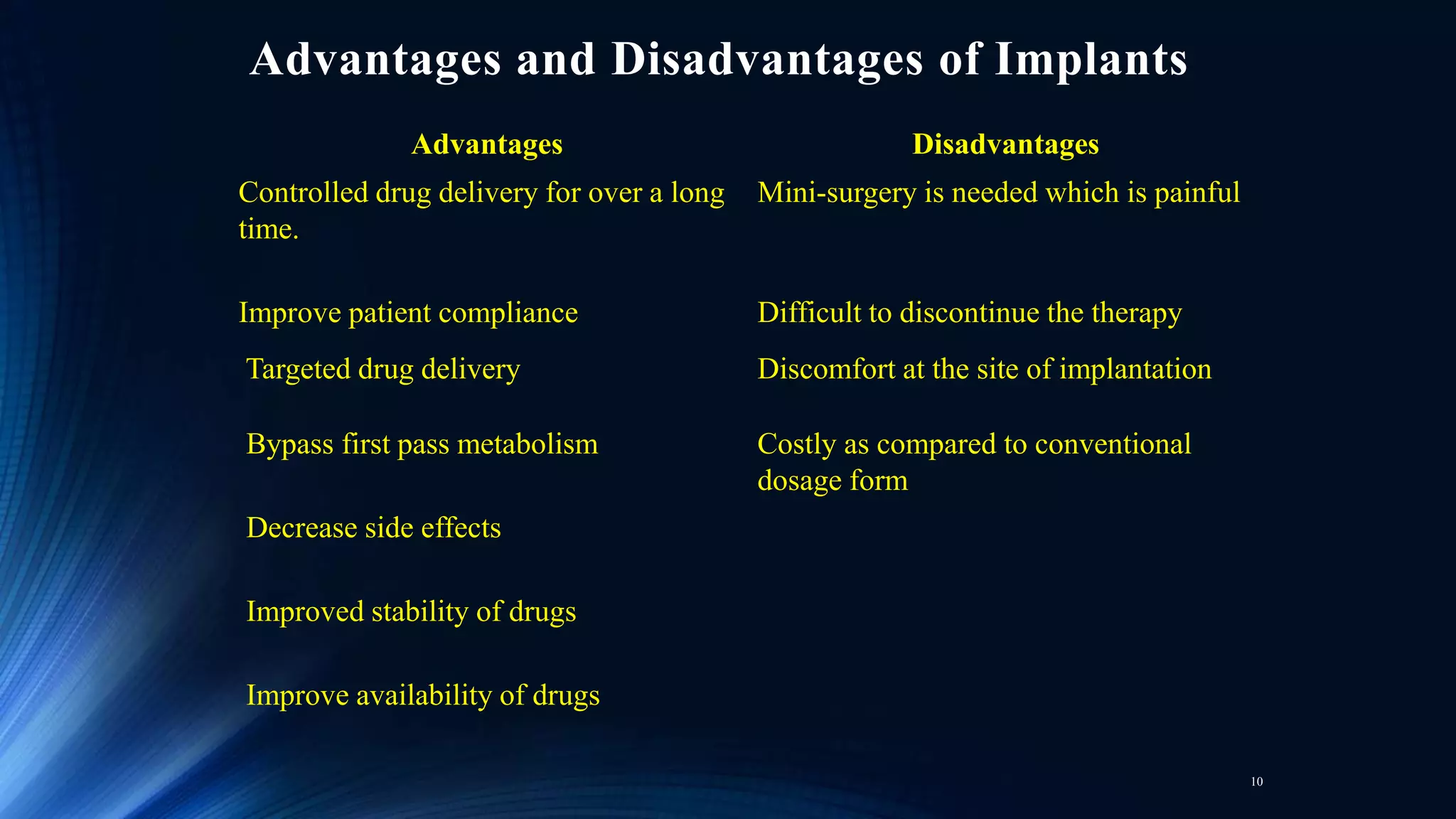 Parental Implants | PPTX