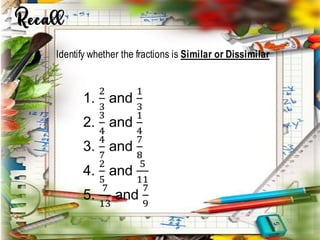 Adds and Subtract Simple Fractions & Mixed Numbers.ppt