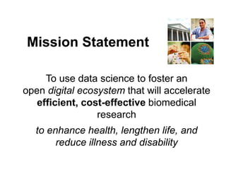 Preface to a Strategic Plan for Data Science at the NIH | PPT