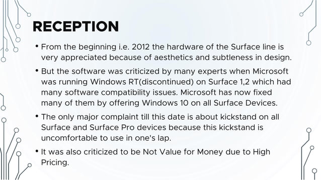 Microsoft Surface | PPT