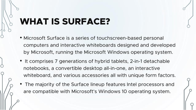 Microsoft Surface | PPT