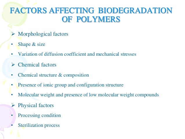 biodegradable polymers