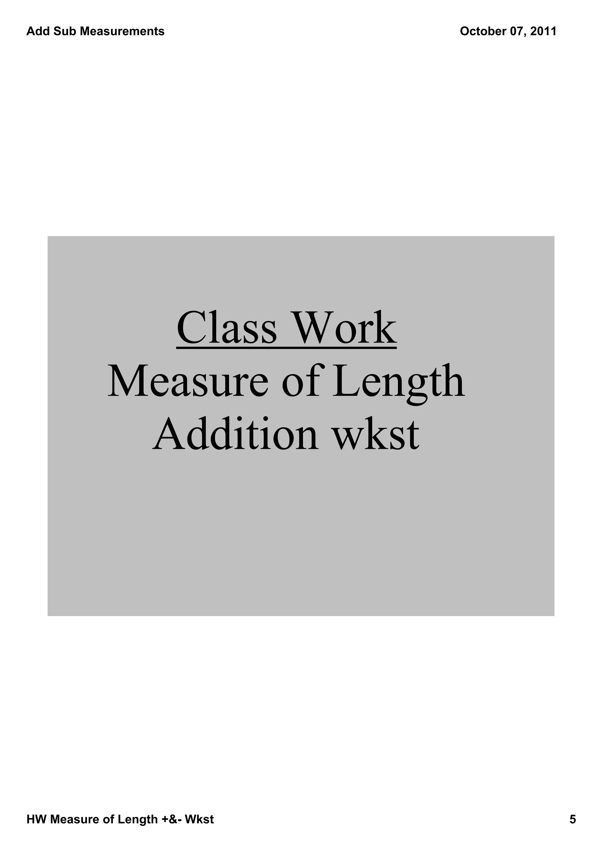 Add sub measurements notes | PDF