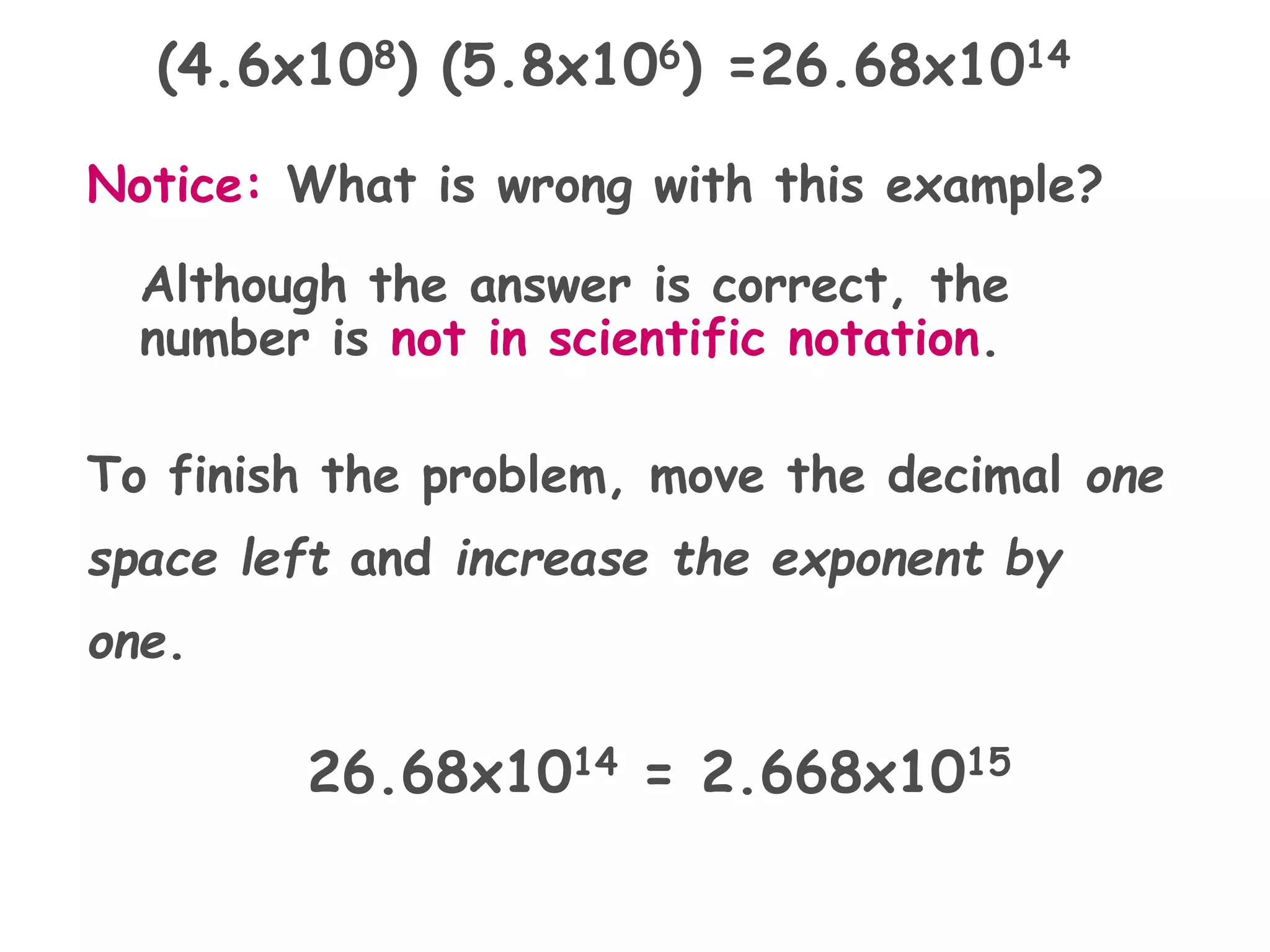 Add sub mul_div_scientific_notation | PPT