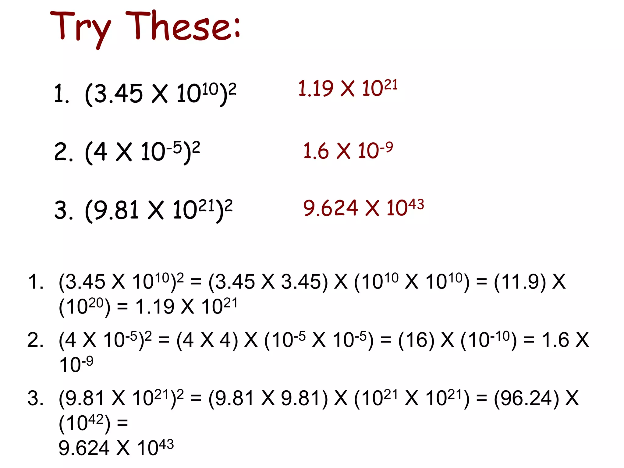 Add sub mul_div_scientific_notation | PPT