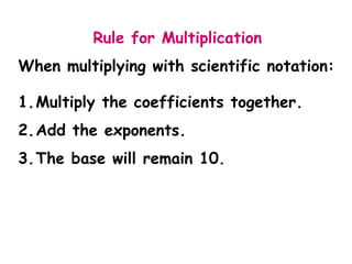 Add sub mul_div_scientific_notation | PPT