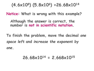 Add sub mul_div_scientific_notation | PPT