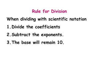 Add sub mul_div_scientific_notation | PPT