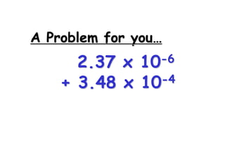 Add sub mul_div_scientific_notation | PPT