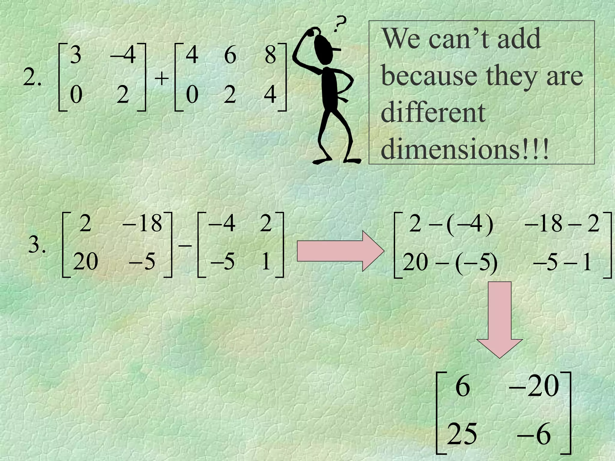 addsubtractmatrices.ppt | Free Download