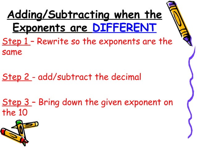 add subtract scientific notation.ppthfkfkktktkfkf | PPT