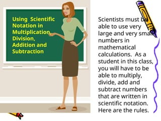 add subtract scientific notation.ppthfkfkktktkfkf | PPT