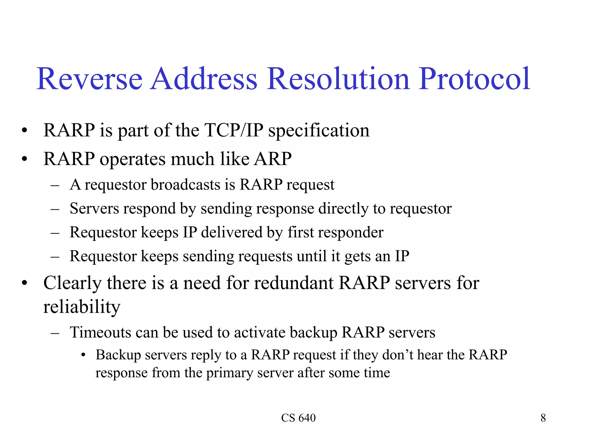 IP/MAC Address Translation | PPT