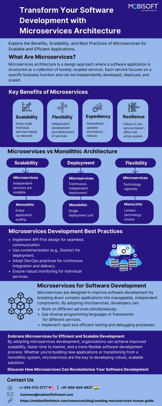 Supercharge Your Software Development with Microservices Architecture | PDF