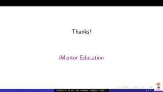 Adding Consecutive Odd Numbers Starting from 1 | PPT