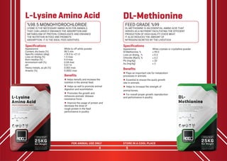 Addvet catalogue feed additives | PDF