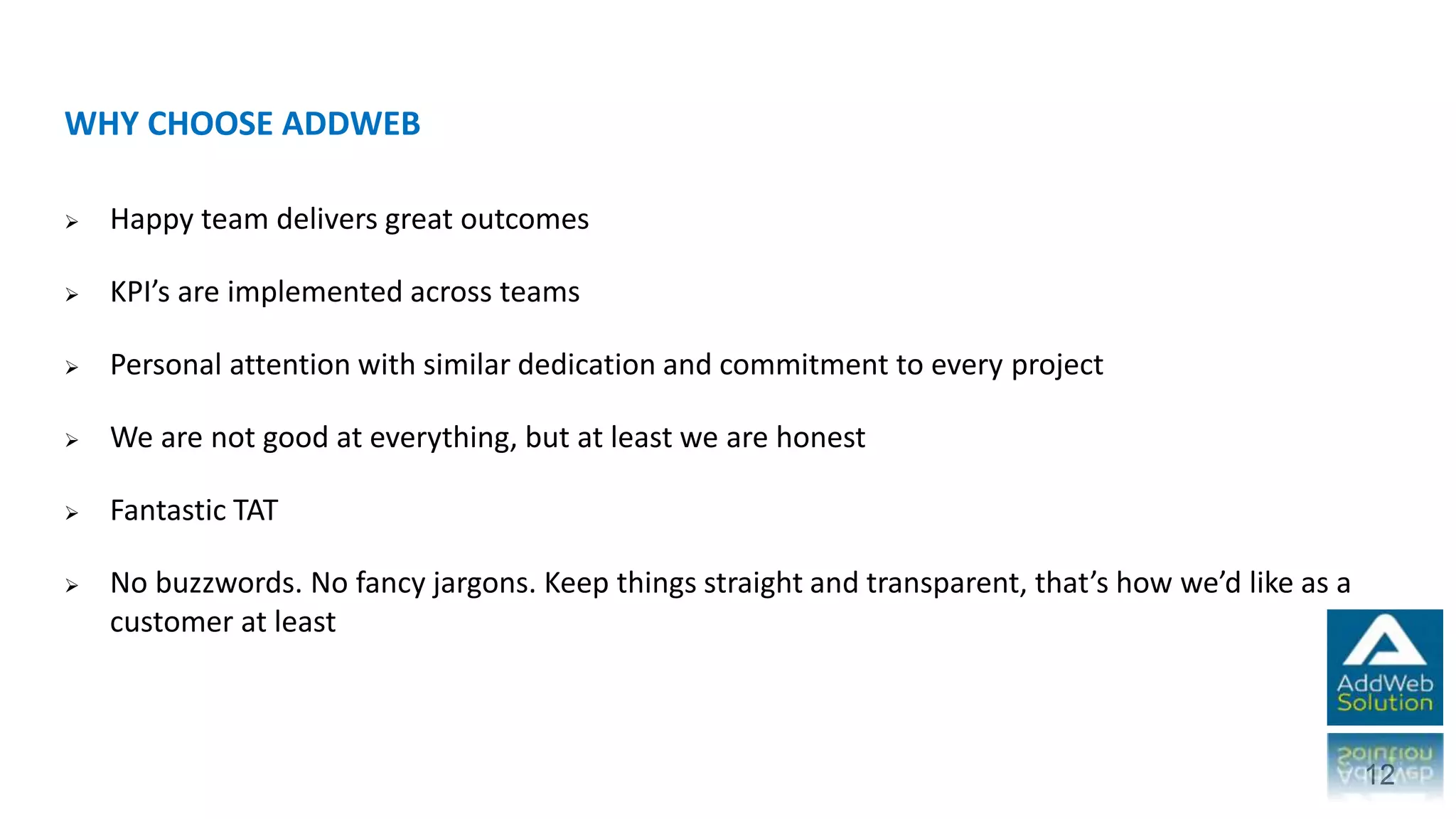 AddWeb Solution | PPT