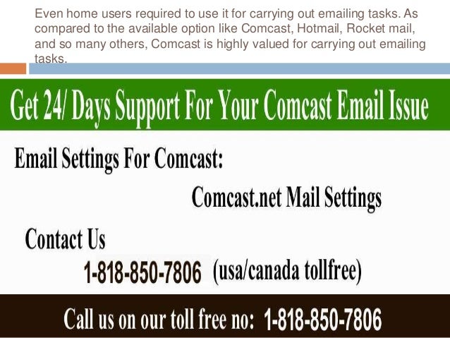 Comcast net contact phone number - 1818-850-7806