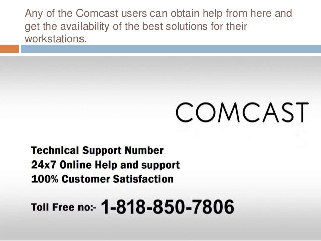 Comcast net contact phone number - 1818-850-7806