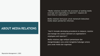 Penulisan Public Relations - Media Relations.pptx