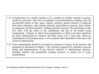 Presentation on Risk-Mapp, ADE, PDE, and multi-product facilities | PDF