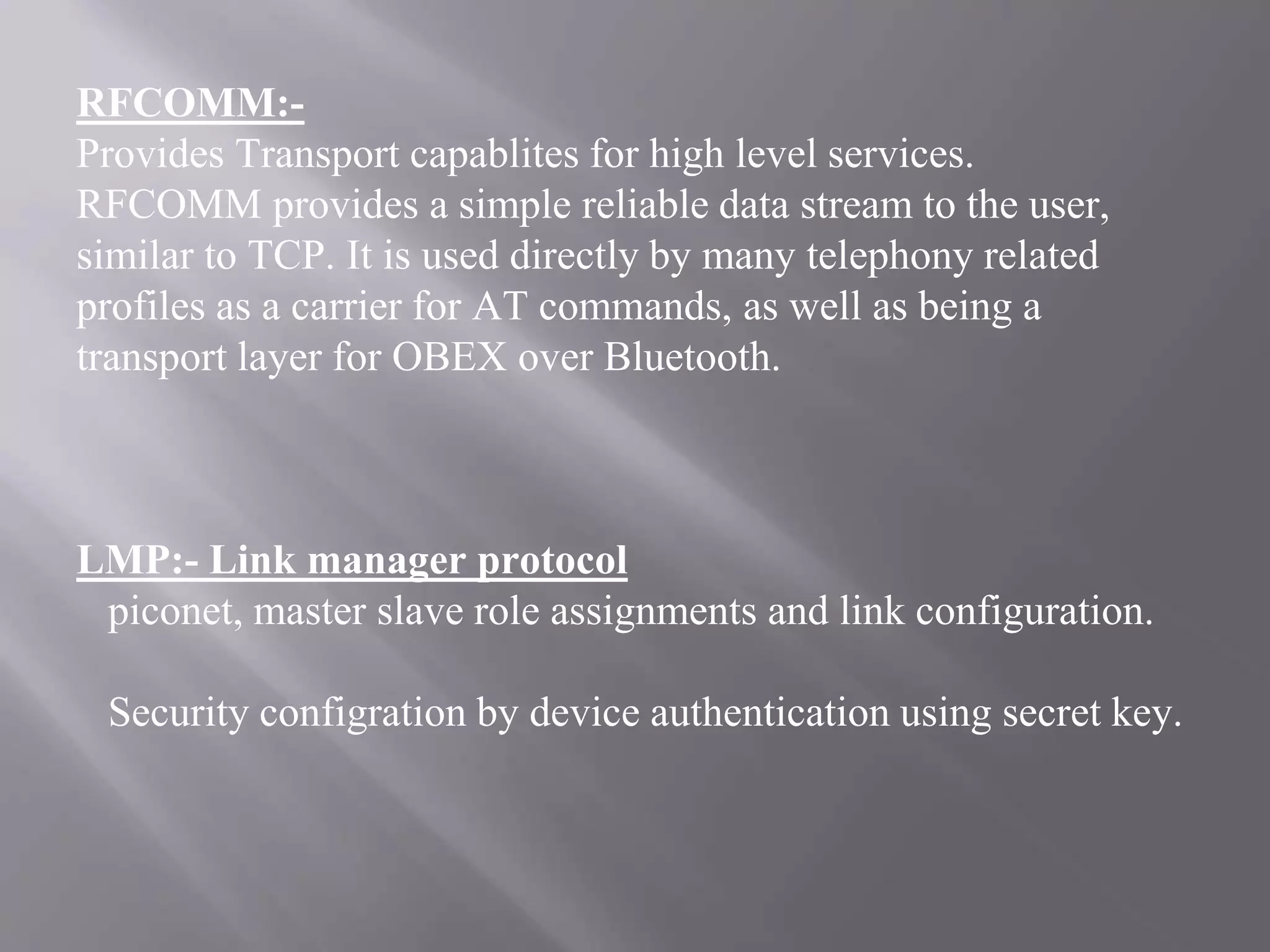 BLUETOOTH _TECHNOLOGY | PPTX