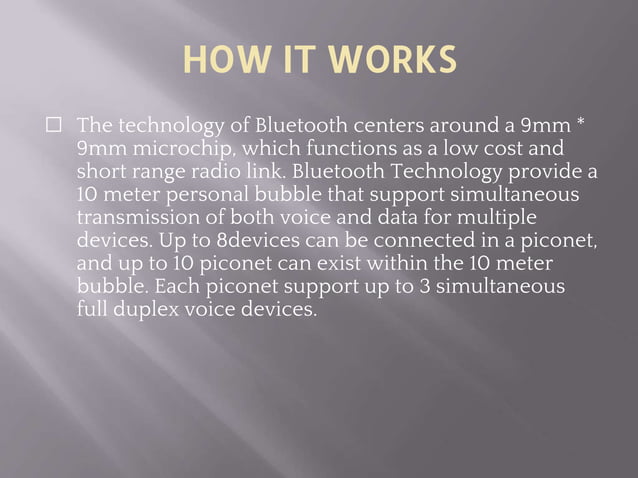 BLUETOOTH _TECHNOLOGY | PPTX
