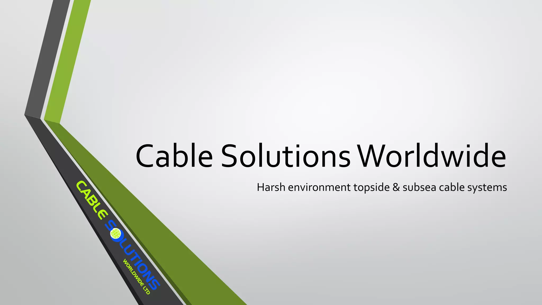 Cable Solutions Worldwide | PDF