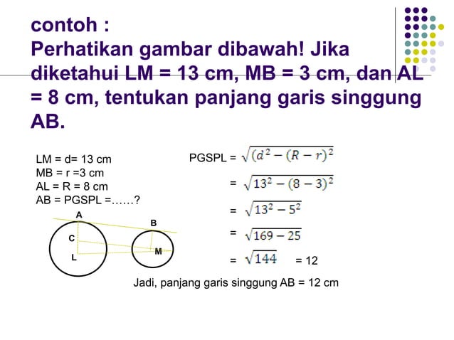 Lingkaran ( Definisi lingkaran dan Unsur-unsur Lingkaran) | PPT